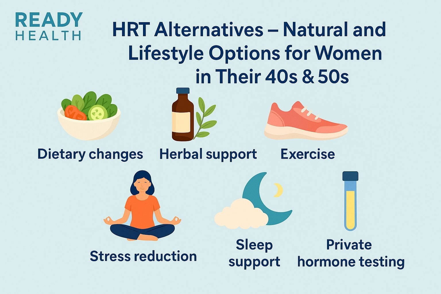 HRT Alternatives for Menopause | Ready Health