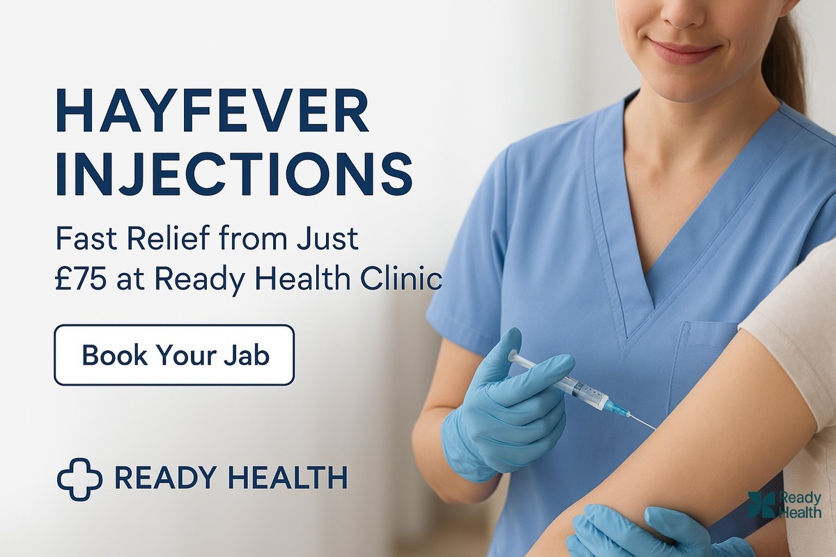 Hayfever Injections for Fast Relief – Just £75 | Ready Health