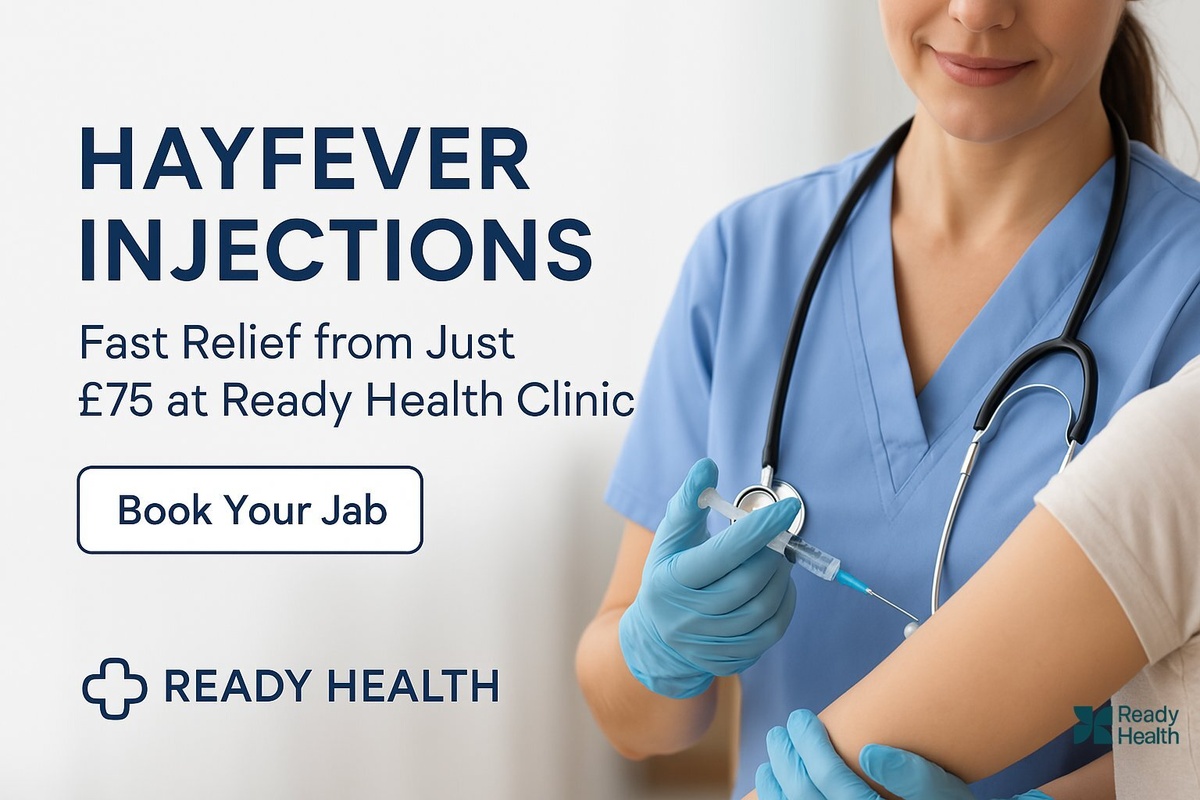 Hayfever Injections for Fast Relief – Just £75 | Ready Health
