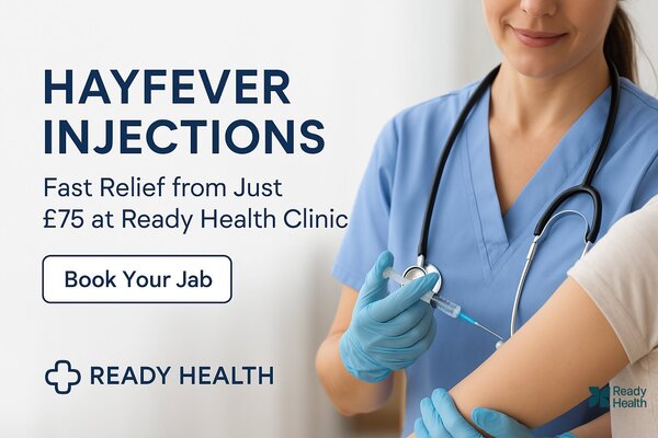 Hayfever Injections for Fast Relief – Just £75 | Ready Health
