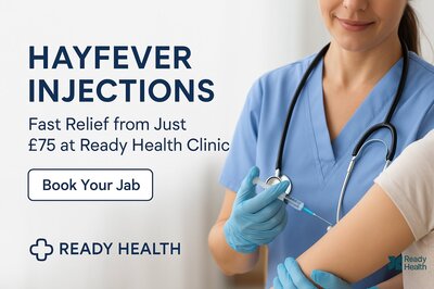 Hayfever Injections for Fast Relief – Just £75 | Ready Health